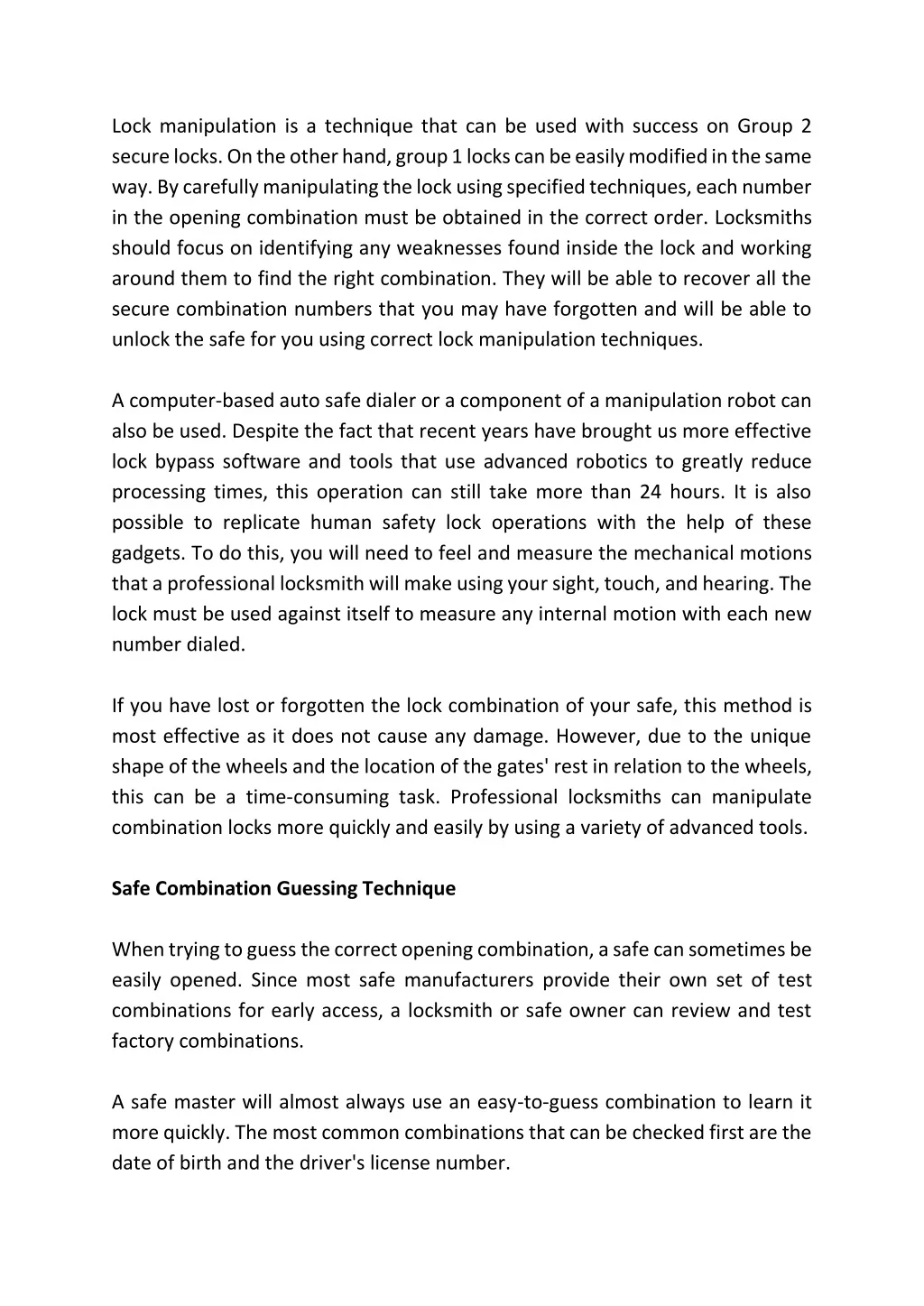 PPT - Everything You Need to Know About Safe Cracking Service ...