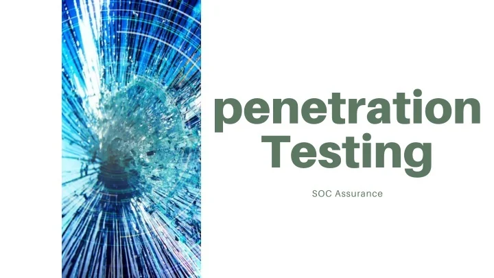 PPT - Penetration testing helps to recognize risks and their depth ...