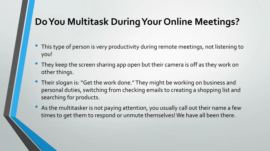 PPT - What is your virtual meeting persona PowerPoint Presentation ...