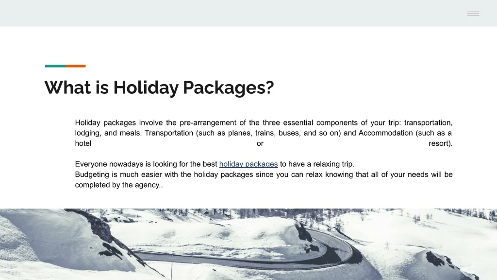 PPT - What are Holiday Packages? PowerPoint Presentation, free download ...