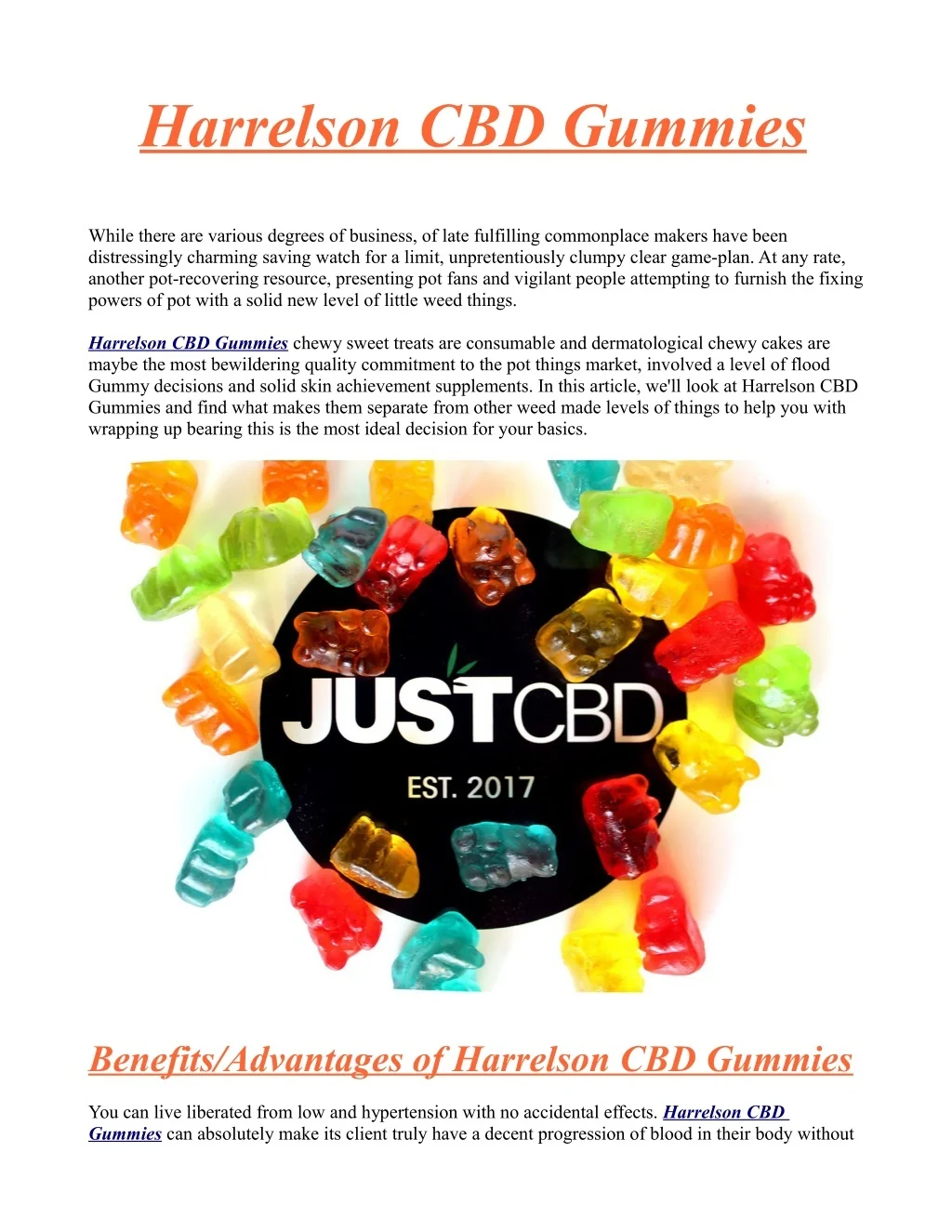 PPT - Official# Harrelson CBD Gummies Shark Tank Truth PowerPoint ...