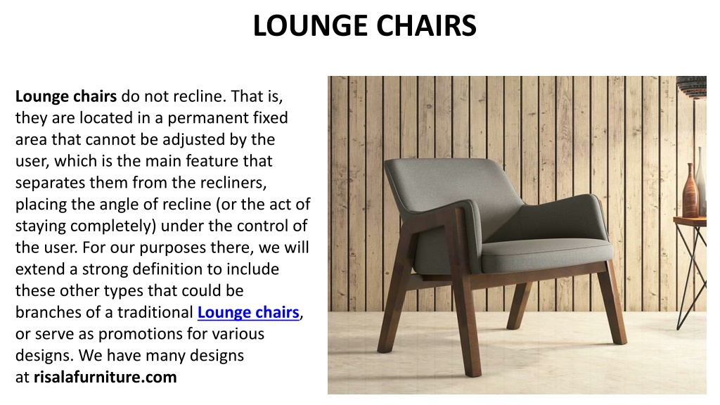 PPT - LOUNGE CHAIRS PowerPoint Presentation, free download - ID:11196719 PPT - LOUNGE CHAIRS PowerPoint Presentation, free download - ID:11196719