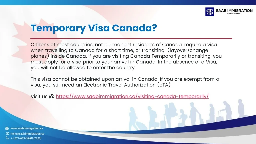 PPT - Apply for Canadian Visitor Visa PowerPoint Presentation, free ...