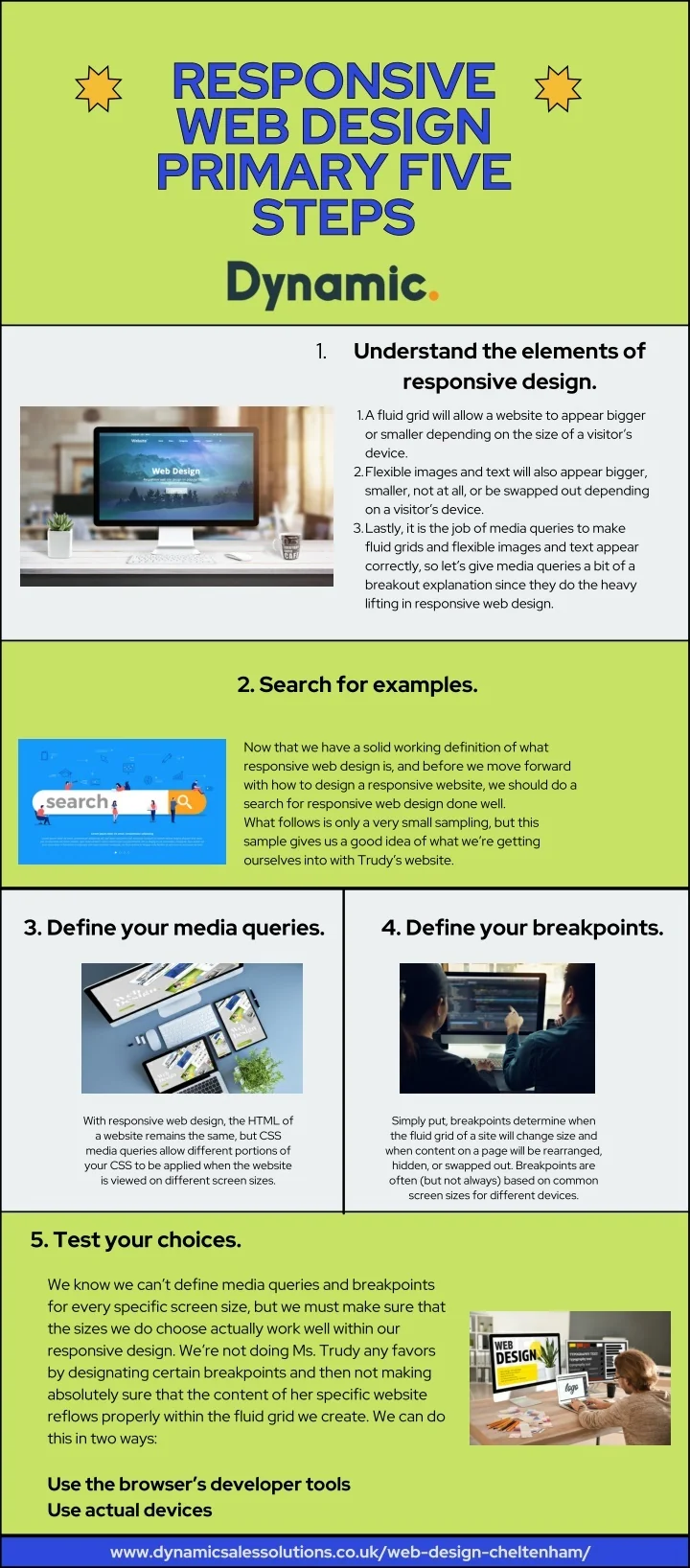 PPT - Responsive Web Design Primary Five Steps PowerPoint Presentation ...