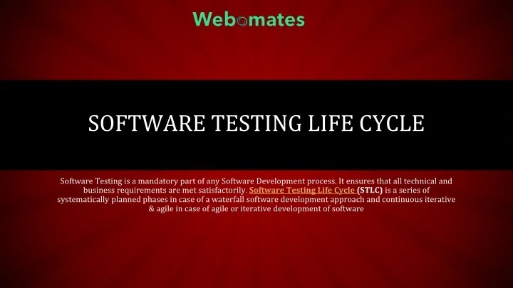 PPT - software testing life cycle PowerPoint Presentation, free ...