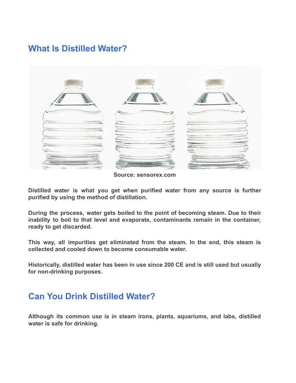 PPT - Distilled Water Vs Purified Water – Who Wins The Water War ...