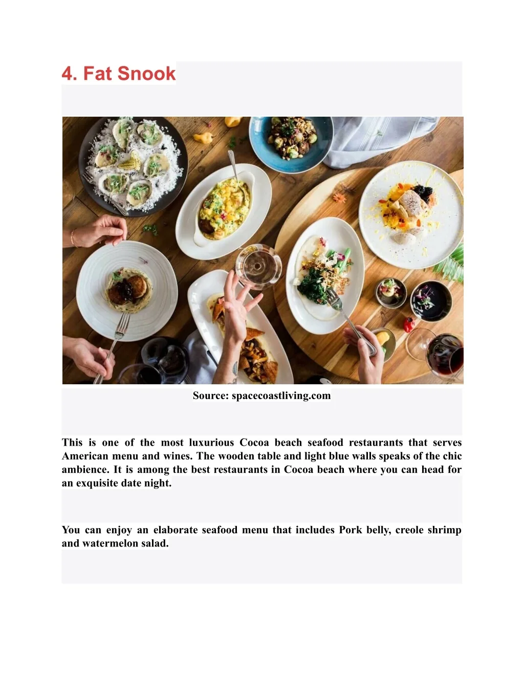 PPT - 17 Best Cocoa Beach Restaurants, FL for a Lavish Meal PowerPoint ...