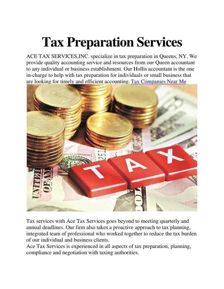 PPT - Tax Accountant Queens NY PowerPoint Presentation, free download ...