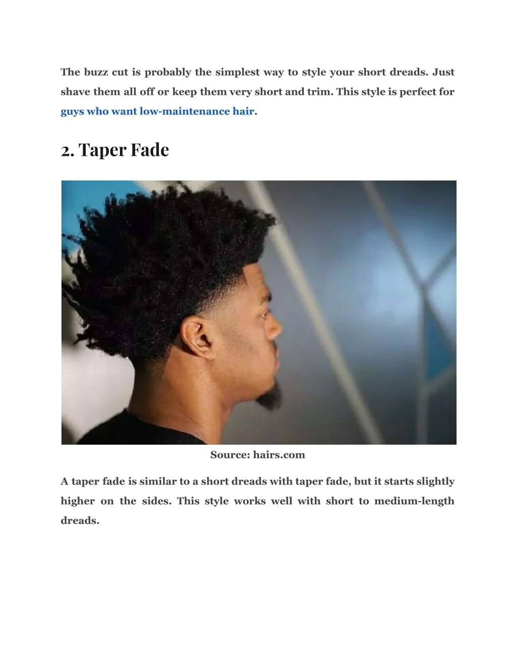 PPT - Hot Medium Length Dread Styles for Short Dreads Male 2022 ...