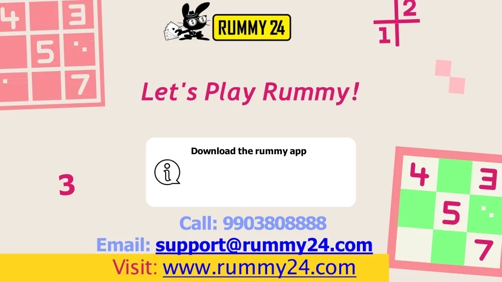 PPT - How to Play Rummy | Cash Rummy | Play Rummy | 13 Card Rummy ...