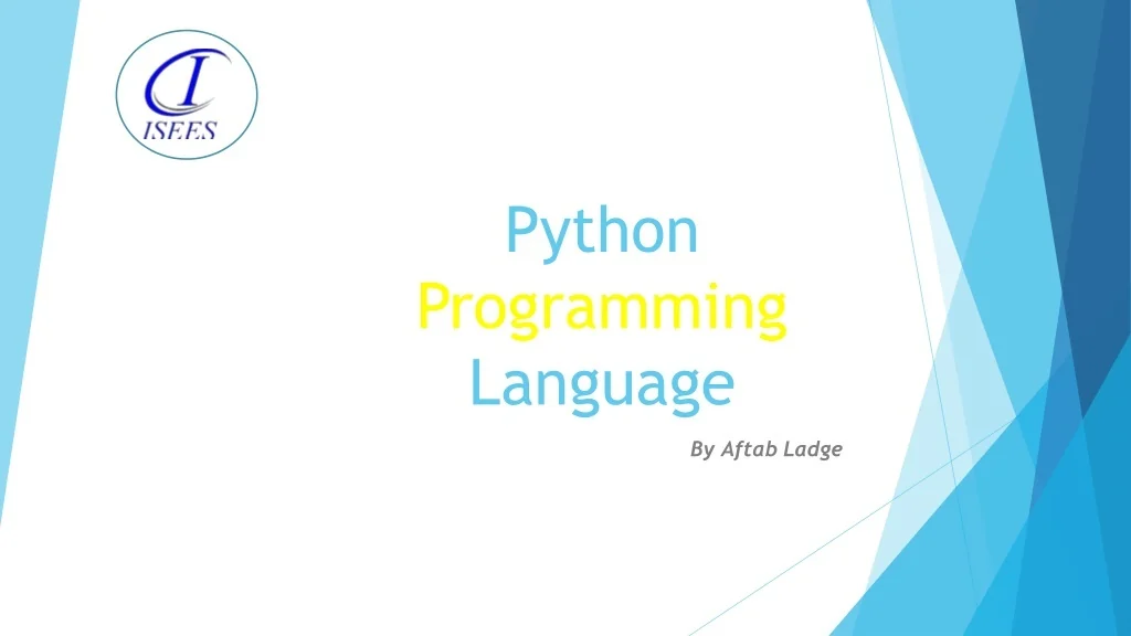 PPT - Python Programming Course PowerPoint Presentation, free download ...