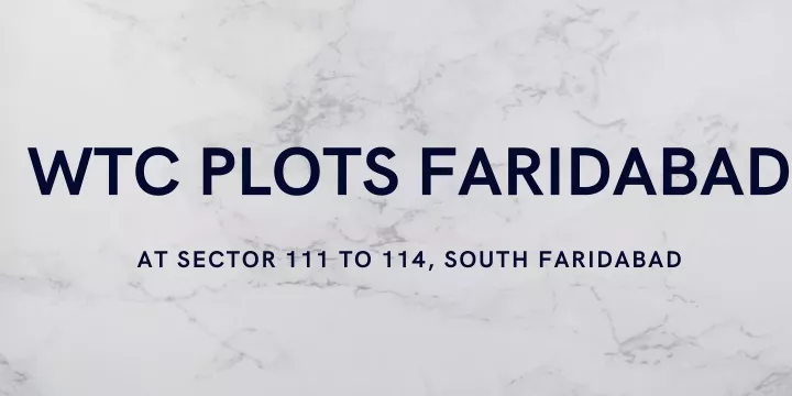 PPT - WTC Plots Faridabad - Download Brochure PowerPoint Presentation ... PPT - WTC Plots Faridabad - Download Brochure PowerPoint Presentation ...