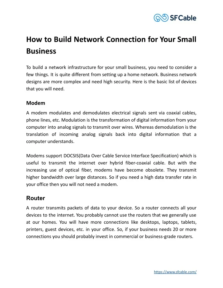 PPT - How to Build Network Connection for Your Small Business ...