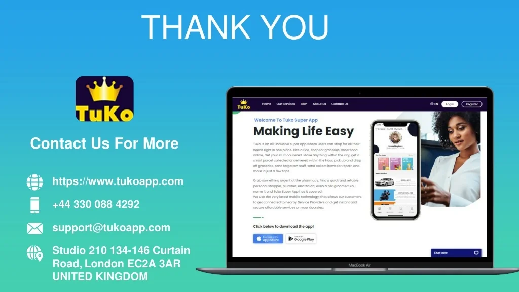 PPT - Tuko App: The First Super App in London PowerPoint Presentation ...