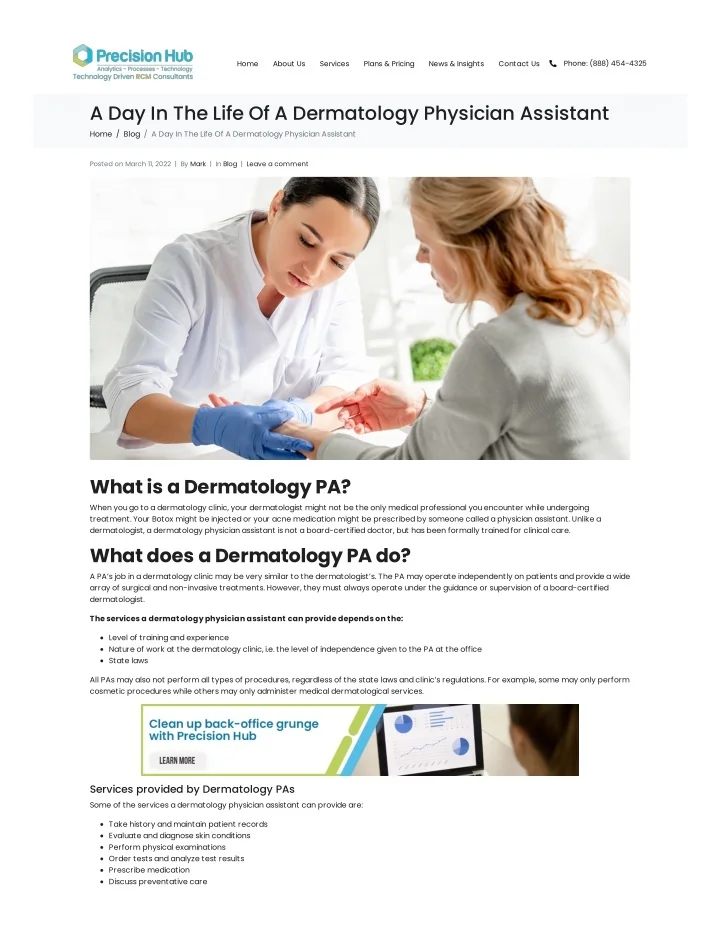 PPT - A Day in The Life of a Dermatology Physician PowerPoint ...
