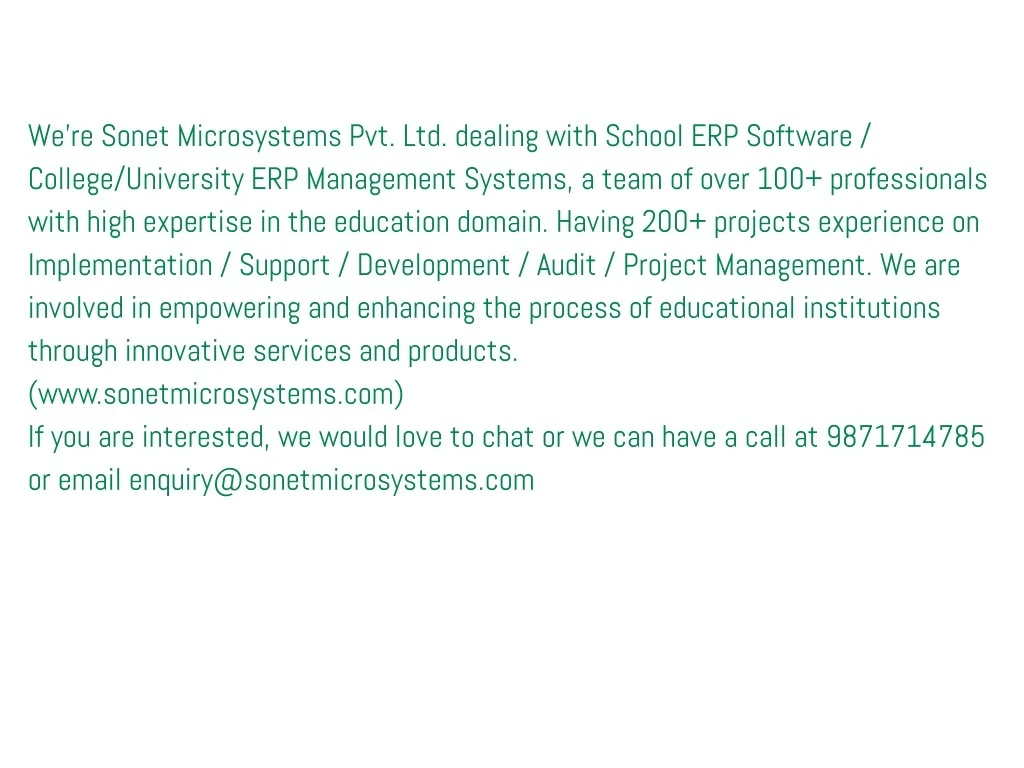 PPT - School ERP Software PowerPoint Presentation, free download - ID:11208680