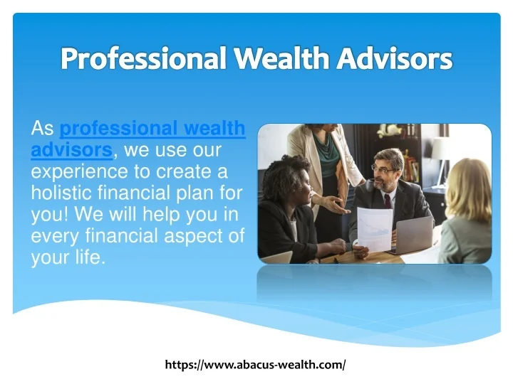 PPT - Professional Wealth Advisors PowerPoint Presentation, free ...