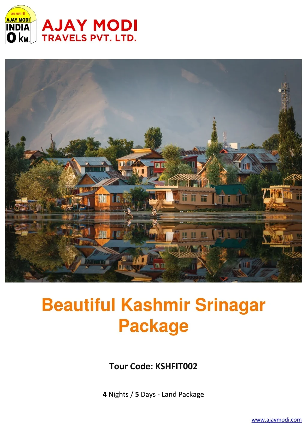 PPT - Kashmir Srinagar Tour Packages | Kashmir Tour Packages PowerPoint ...
