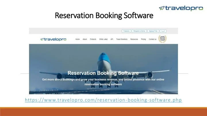 PPT - Reservation Booking Software PowerPoint Presentation, free ...