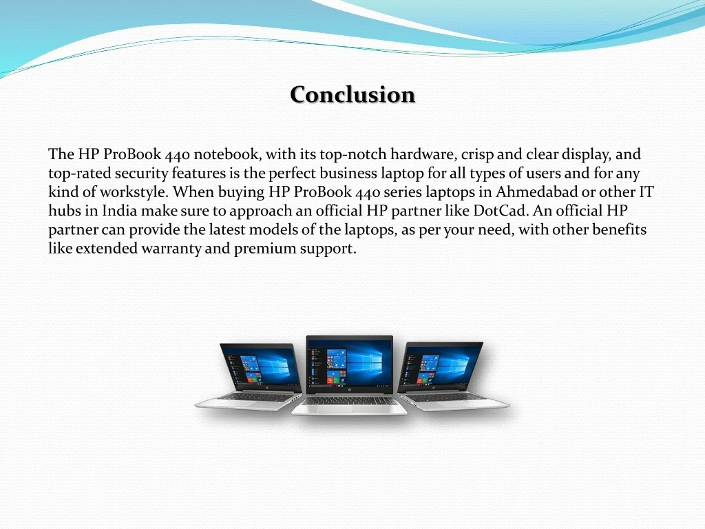 PPT - HP ProBook 440 series laptops in Ahmedabad _ Authorized HP Laptop ...