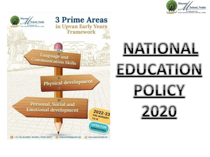 PPT - NATIONAL EDUCATION POLICY 2020 PowerPoint Presentation, free download - ID:11217140