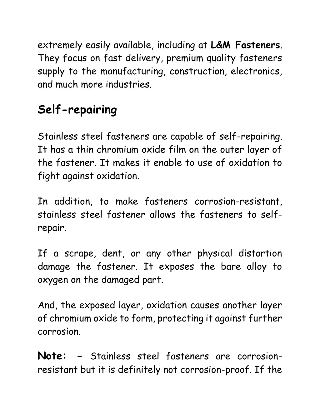 PPT - What are the Benefits of Stainless Steel Fasteners PowerPoint ...