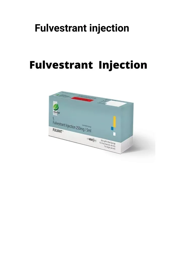PPT - Fulvestrant injection (5) PowerPoint Presentation, free download ...