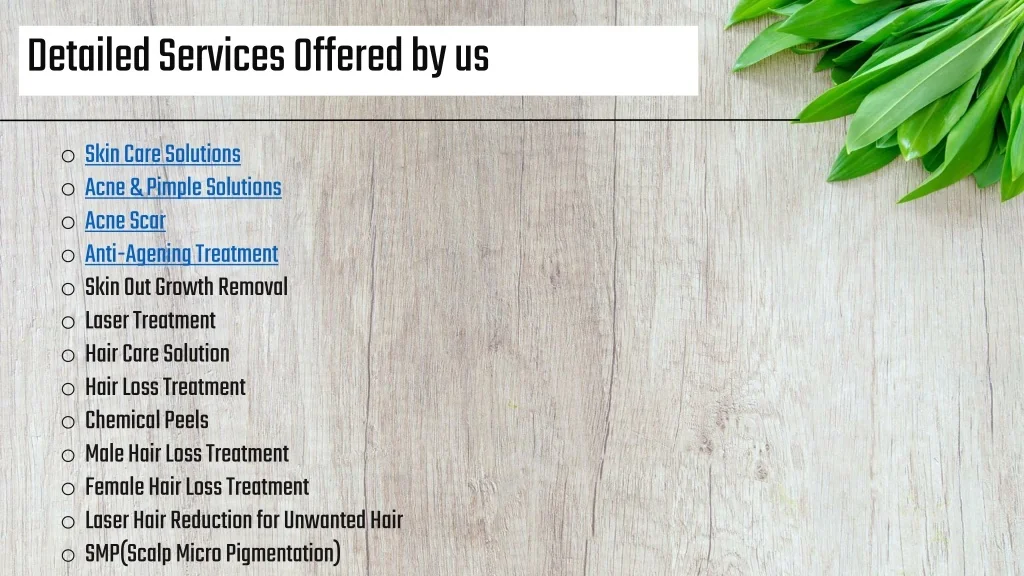 PPT - Best Skin And Hair Clinic treatment In Pune PowerPoint ...
