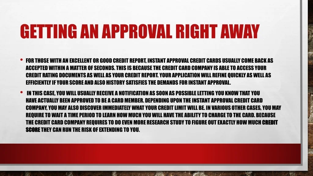 PPT - Instant Approval Credit Card PowerPoint Presentation, free ...