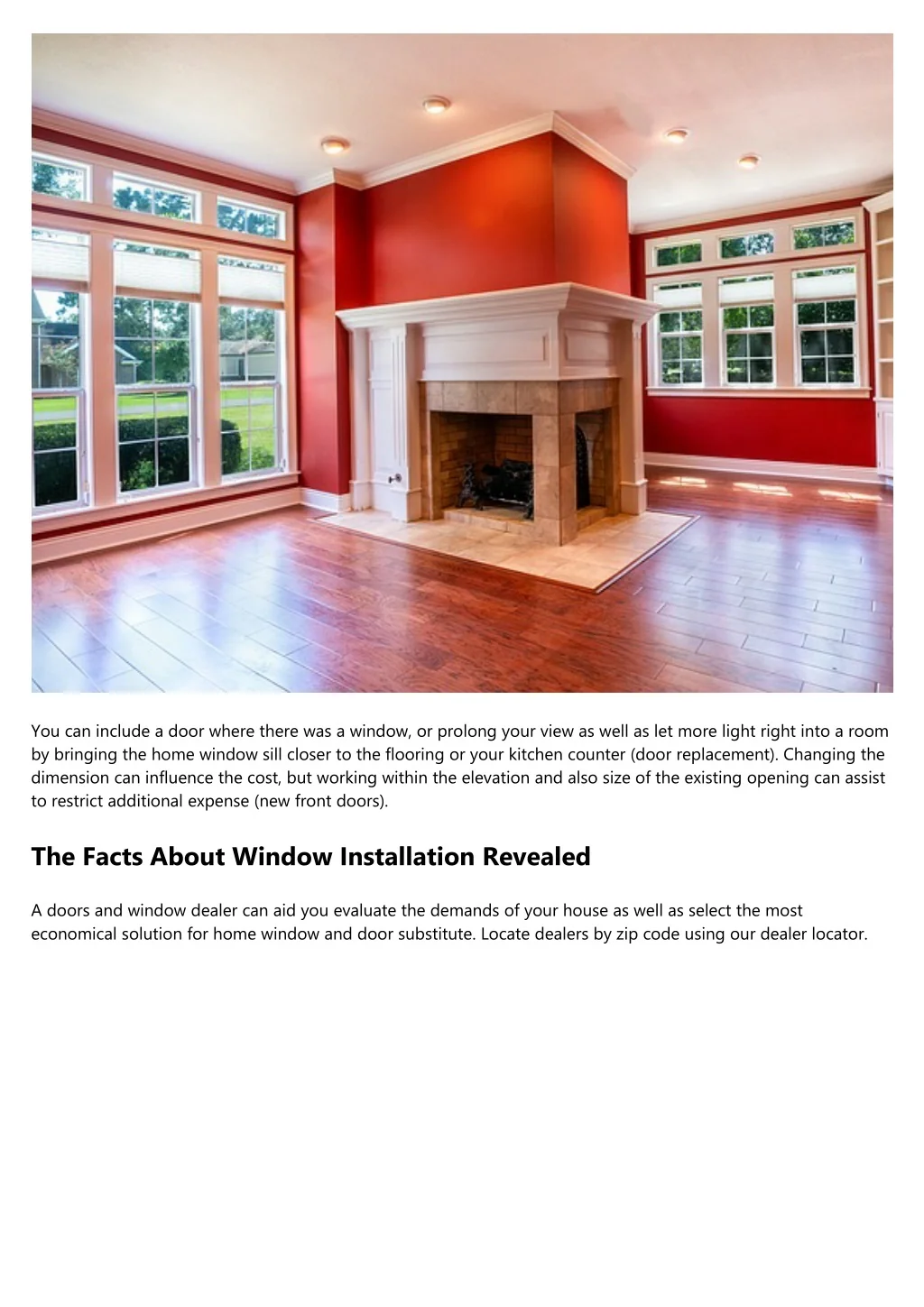 PPT - Window Replacement DC - Professional Window Installation, Glass ...