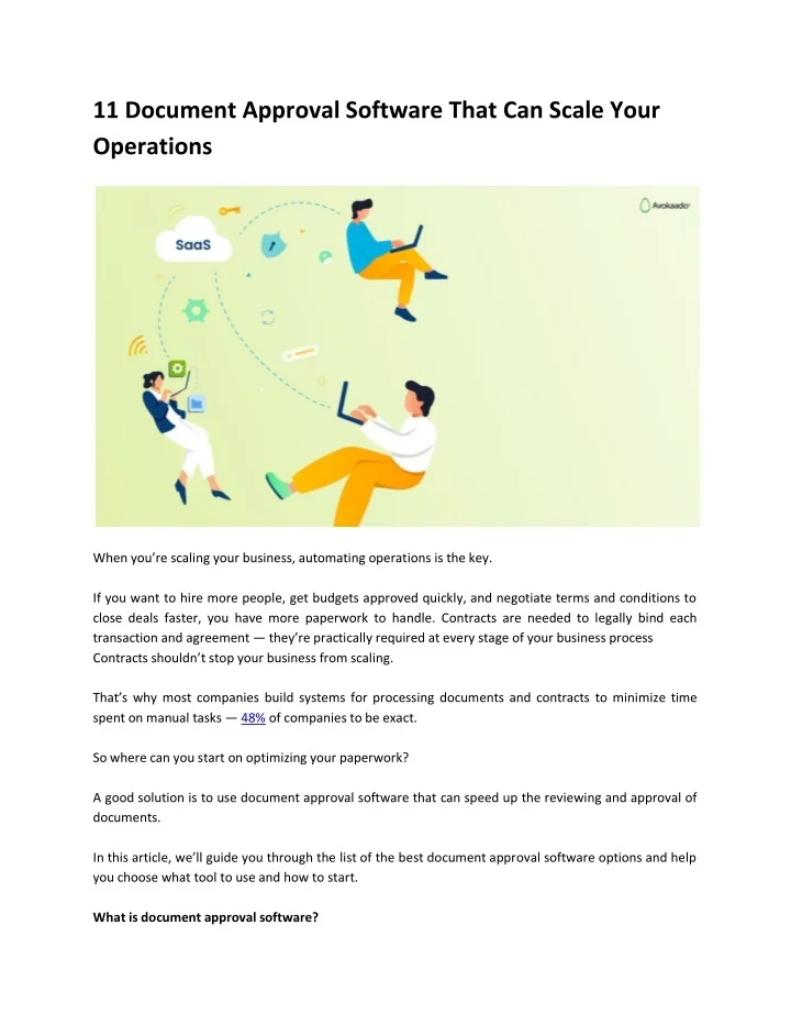 PPT - 11 Document Approval Software That Can Scale Your Operations ...