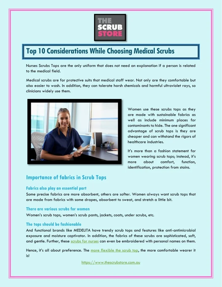 PPT - Top 10 Considerations While Choosing Medical Scrubs PowerPoint ...
