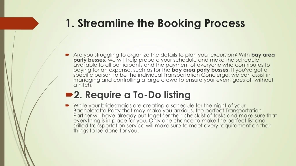 PPT - 5 Tips to Rent Bay Area Party Busses to Your Bachelorette Party ...