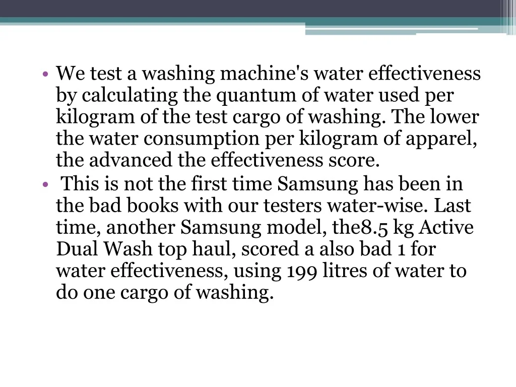 PPT - samsung the washing machine stunner PowerPoint Presentation, free ...