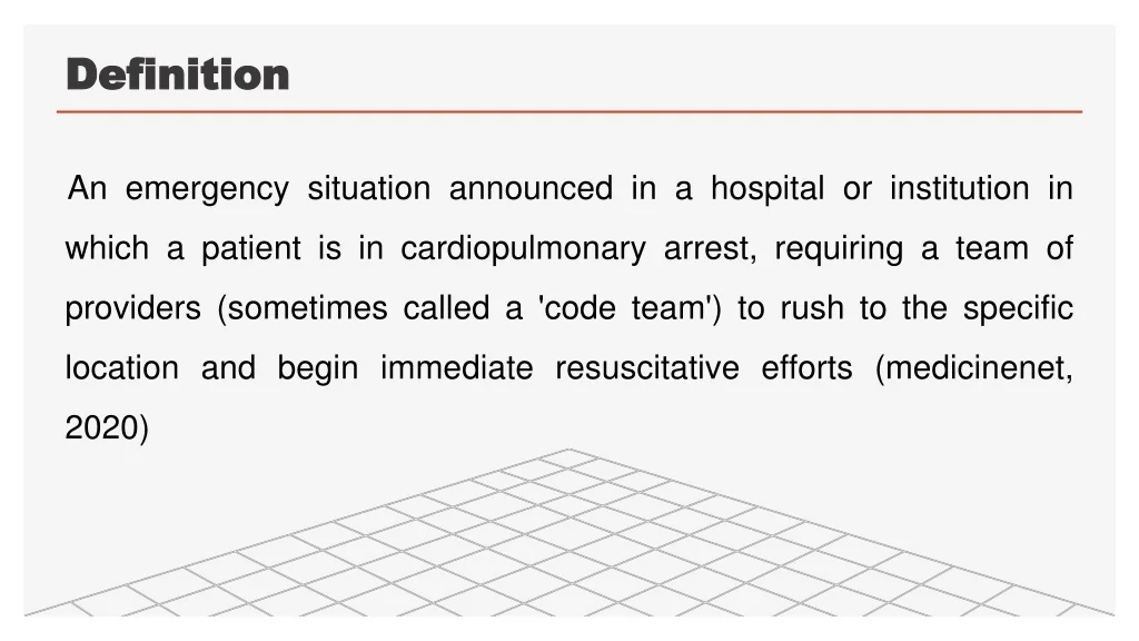 PPT - CODE BLUE PowerPoint Presentation, free download - ID:11233277