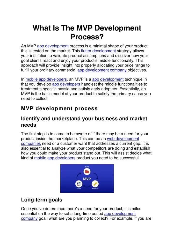 PPT - What Is The MVP Development Process PowerPoint Presentation, free ...
