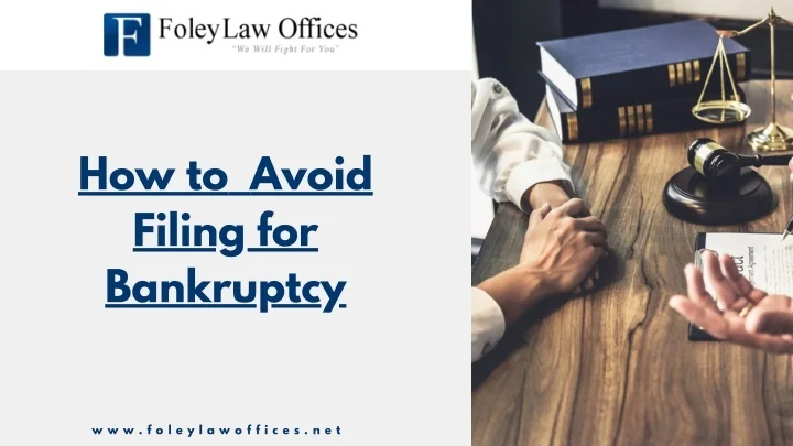 PPT - How to Successfully Avoid Filing for Bankruptcy PowerPoint ...