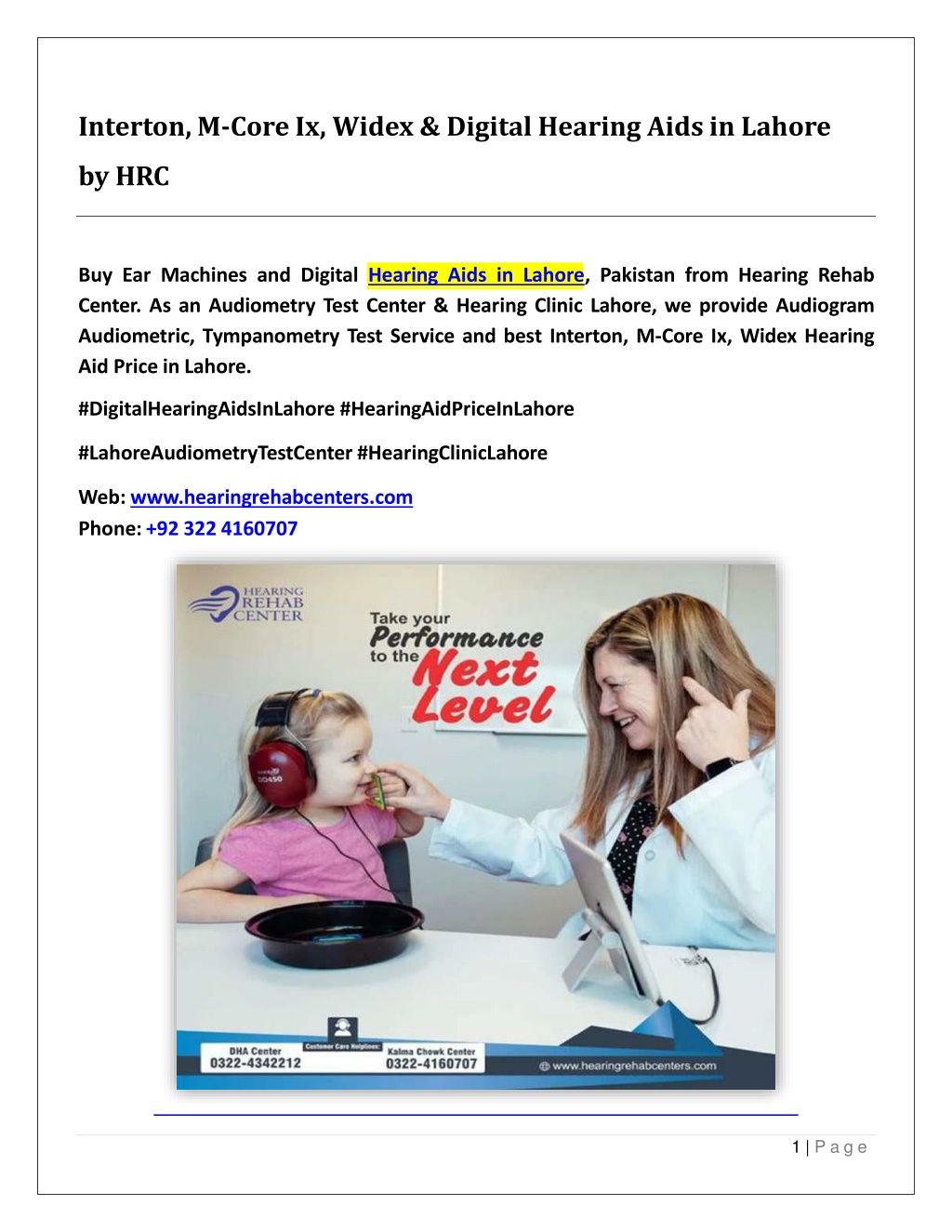 Ppt Interton M Core Ix Widex And Digital Hearing Aids In Lahore By