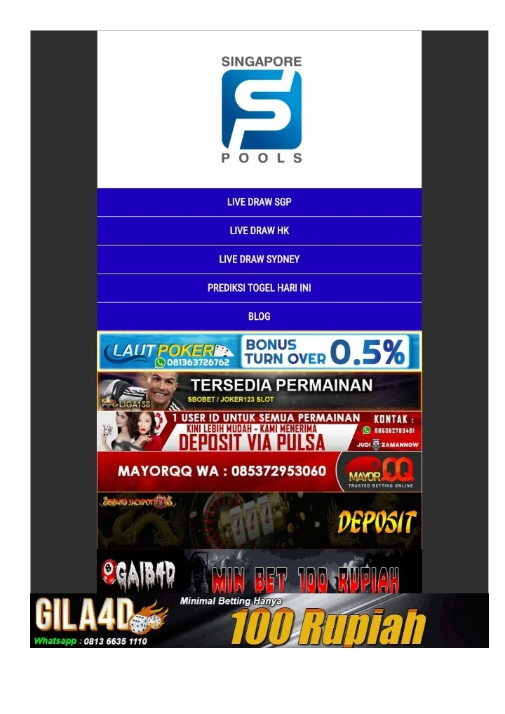 PPT - Live SGP PowerPoint Presentation, free download - ID:11240156