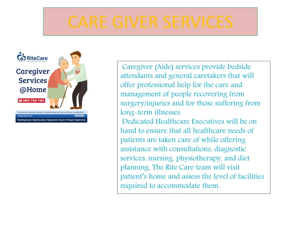 PPT - rite care health care @ home PowerPoint Presentation, free ...