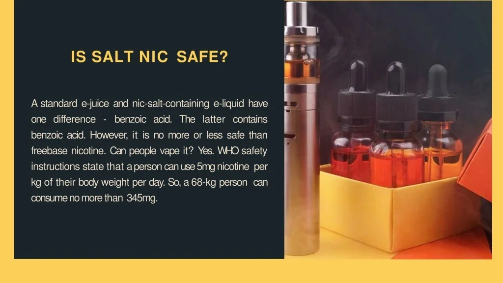 PPT - 5 Things You Should Know About Salt Nic E-Juice PowerPoint ...
