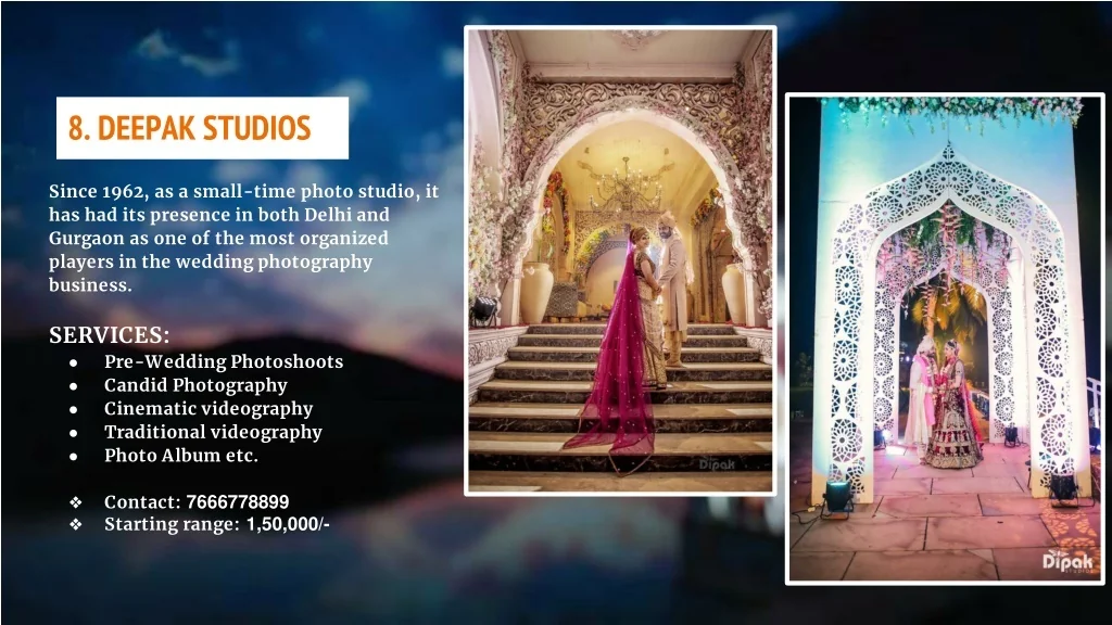 PPT - Top 10 dream wedding photographers in delhi PowerPoint ...