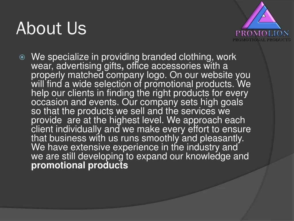 PPT - Promotional Products Ireland PowerPoint Presentation, free ...