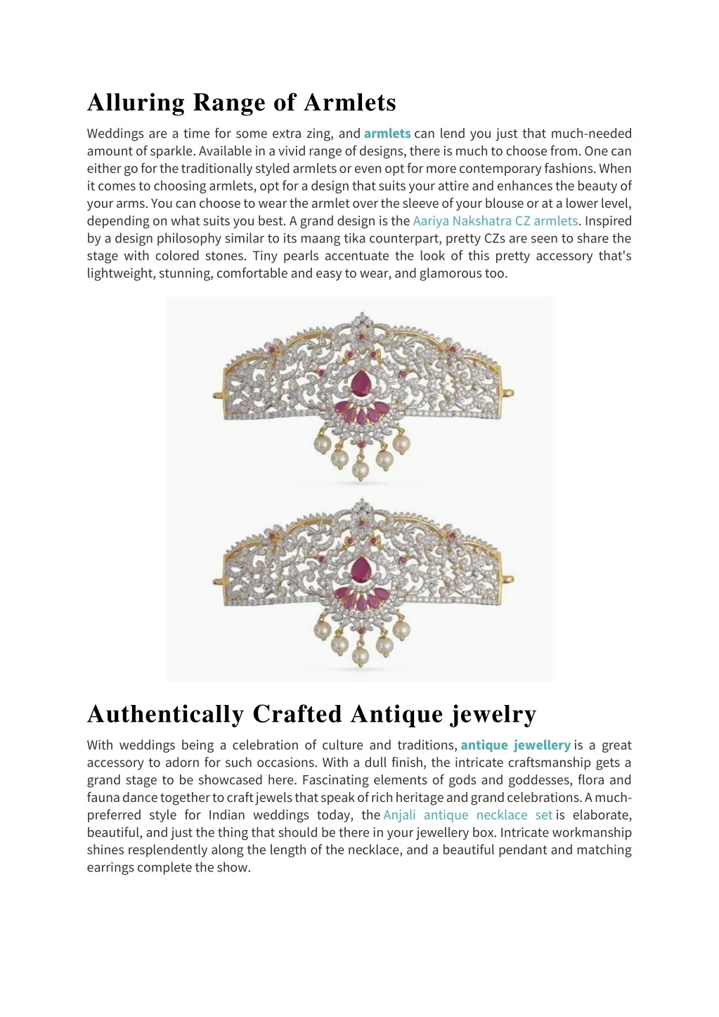 PPT - Indian Jewellery! Answer to What Jewellery to Wear This Wedding ...