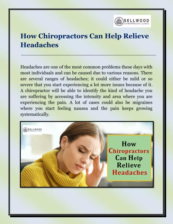 PPT - How Chiropractors Can Help Relieve Headaches PowerPoint ... PPT - How Chiropractors Can Help Relieve Headaches PowerPoint ...