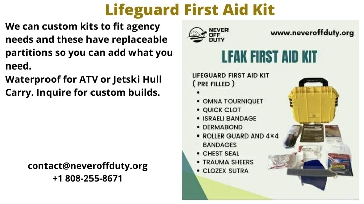 PPT - Lifeguard First Aid Kit PowerPoint Presentation, free download ...