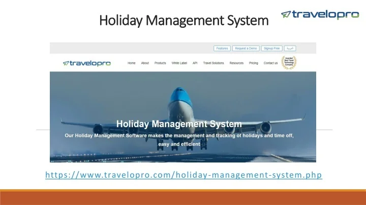 PPT - Holiday Management System PowerPoint Presentation, free download ...