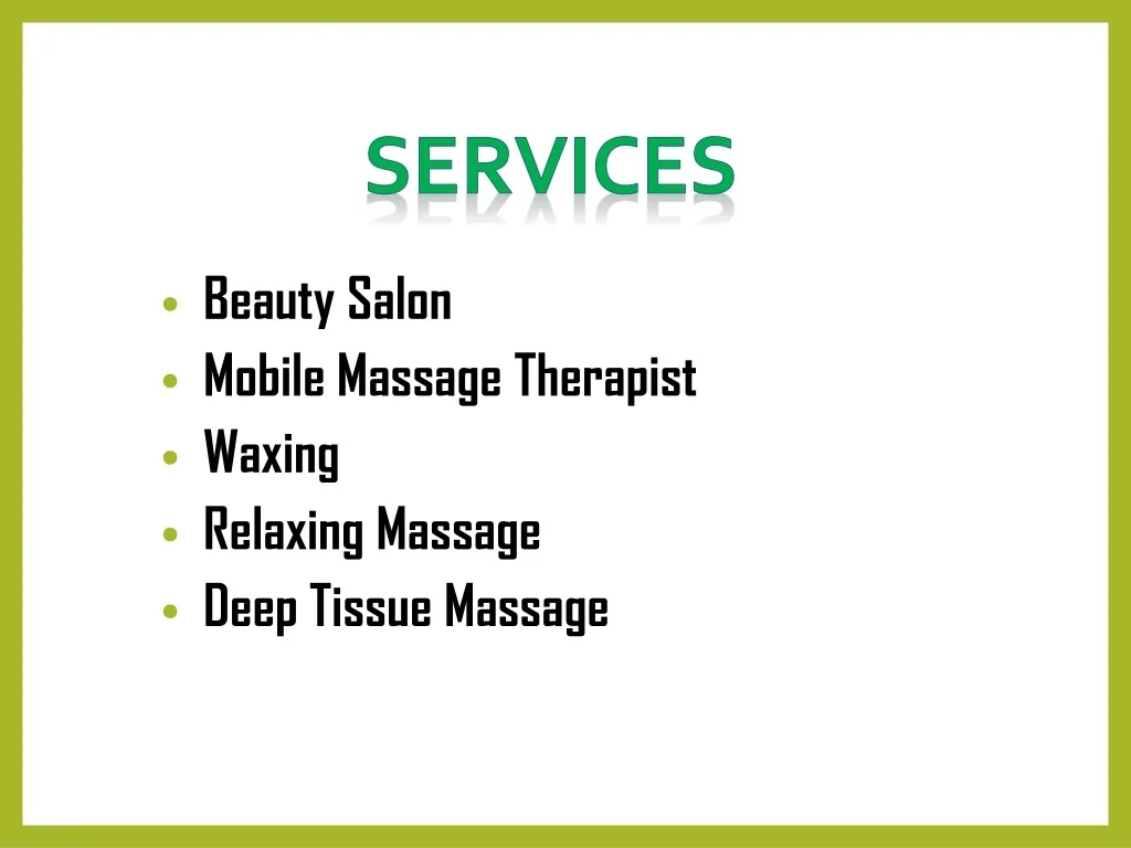 PPT - Best Mobile Massage Therapist in King's Cross PowerPoint ...