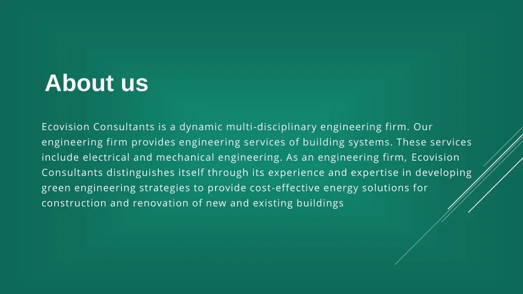 PPT - Energy Consultants - ecovision.ca PowerPoint Presentation, free ...