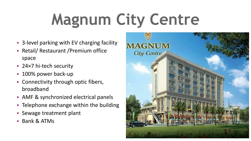 PPT - Magnum City Centre PowerPoint Presentation, free download - ID ...